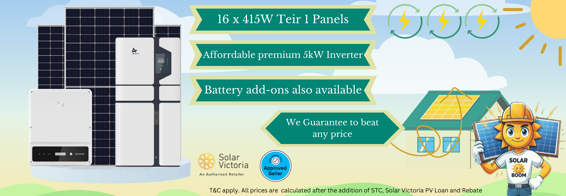 Solar Panel Installation Melbourne | Solar Boom Energy